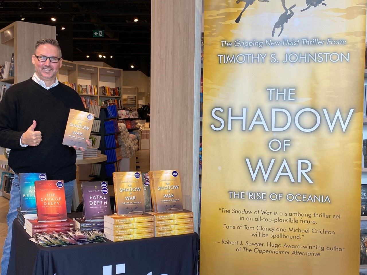 Pictures from Saturday’s Signing and a First Look at the New Book!