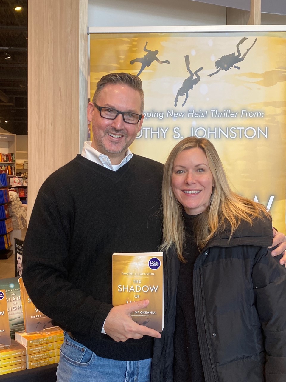 Pictures from Saturday’s Signing and a First Look at the New Book!